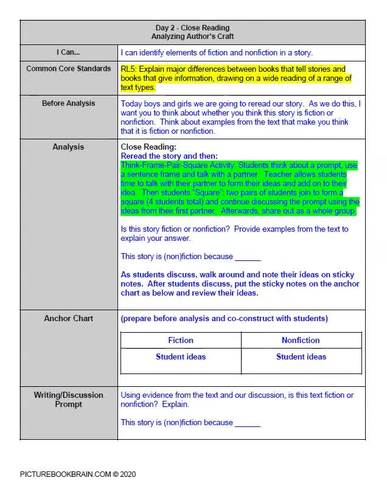 Blackout by John Rocco Lesson Plan and Google Activities by Picture ...