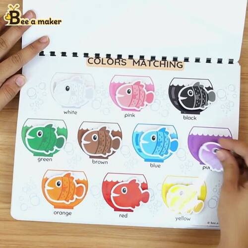 Busy Book: Interactive Toddler/ learning busy binder/ adapted book ...