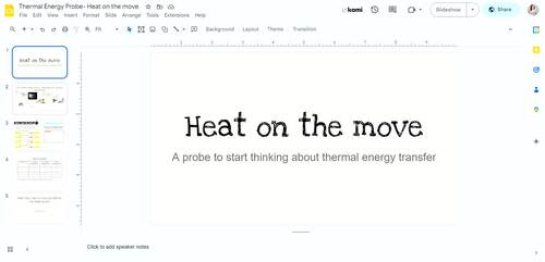 Thermal Energy, Heat Flow Science Probe by Ribbons and Scraps | TPT