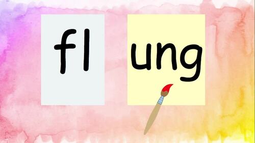 Orton Gillingham Blending Board with NG & NK Endings - Powerpoint