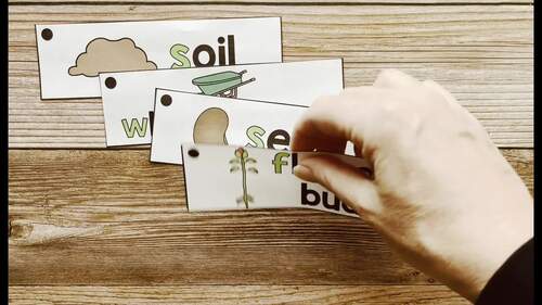 Plants/ Flowers Literacy and Math Centers for Preschool, Kinder ...