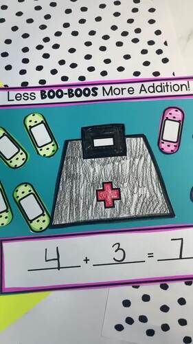 Addition Math Craft Doctors Kit by The Teaching Diva Corner | TPT