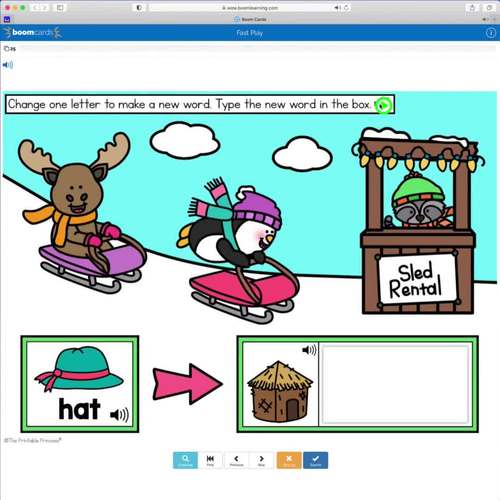 January Boom Cards™ for Kindergarten Winter Theme | Digital Resource