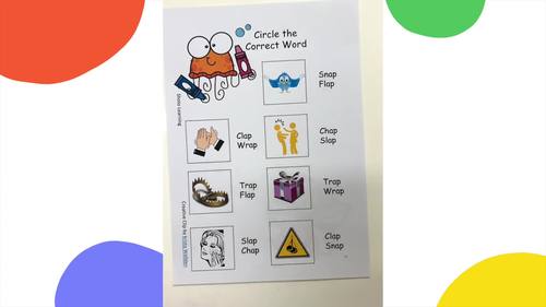 AP Word Family CVC Blend Worksheets – 10 Activities by Shoto Learning