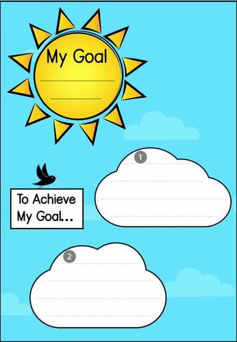 Goal Setting Sheets & Posters - Student Goal Planning - Making Learning ...