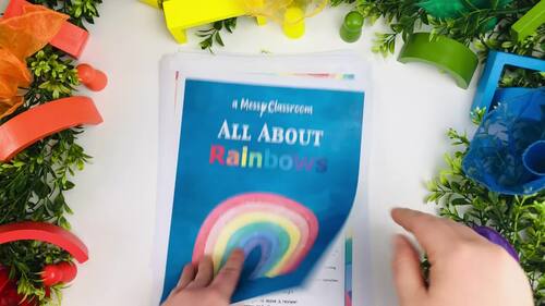 Rainbows Reading RI.2.9 Expository Informative Writing Compare W.2.8 W.2.2