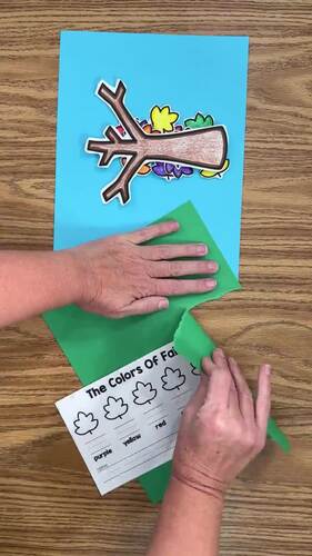 Fall Leaves Bulletin Board, Math Craft Project, Counting, Preschool ...