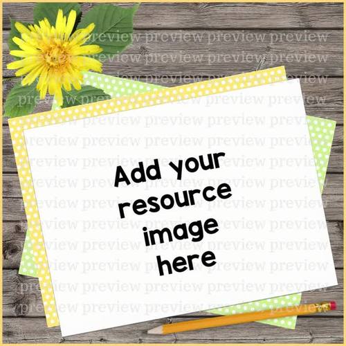 Spring Mockups, Spring Stylized Photos, Pin Mockups | TPT