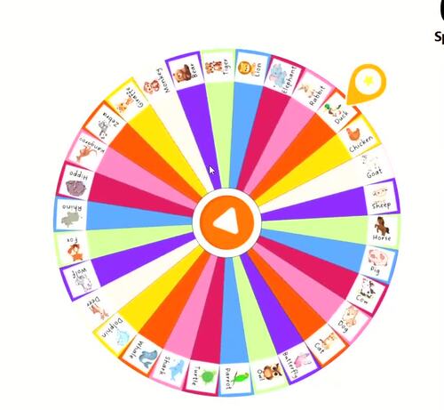 ESL Safari Zoo Bingo Vocabulary Interactive Digital Classroom PreK ...