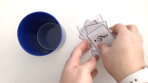 Kaboom! Piano Game for Elementary Music Centers or Beginner Piano Lessons