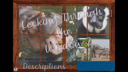 Paragraph Writing Looking through the Window Set 2 by On Butterfly Wings