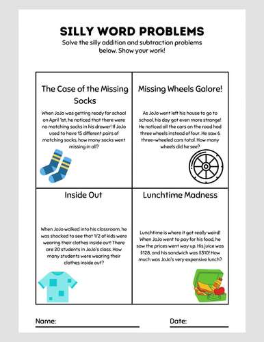 April Fool's Day Independent Work Packet by Learning with Lyndsey