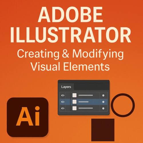 Adobe Illustrator Lesson + Worksheet + Quiz | Layers & Non-Destructive ...