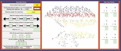 SCENES Spiral Math Review for 1st or 2nd grade - Digital Pixels ...