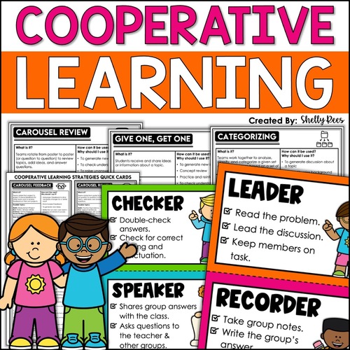 Cooperative Learning Group Roles Activities and Posters for Kagan ...