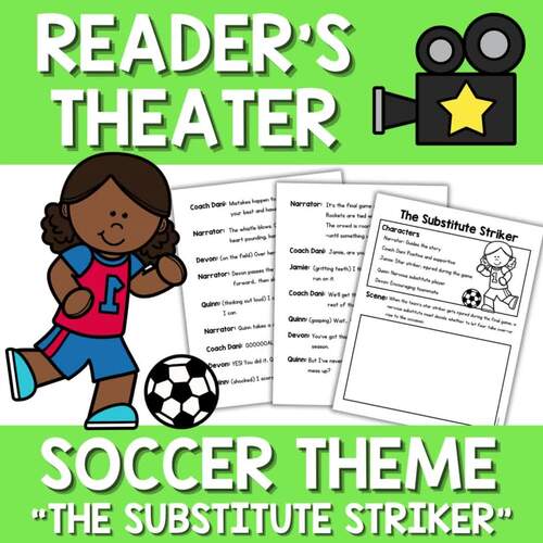 Soccer Readers Theater | Fun Reading Small Groups Skit | SEL Activity Play