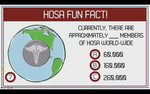 ALL ABOUT HOSA- Presentation, Online Scavenger Hunt and Activity!