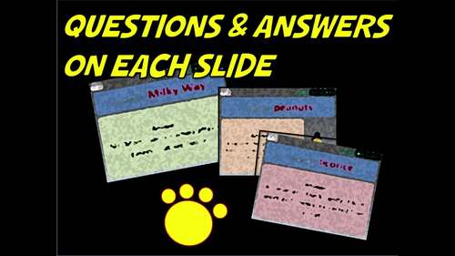 "GREAT WHITES" (SHARK UNIT)- Jeopardy: handouts, reading & interactive ...