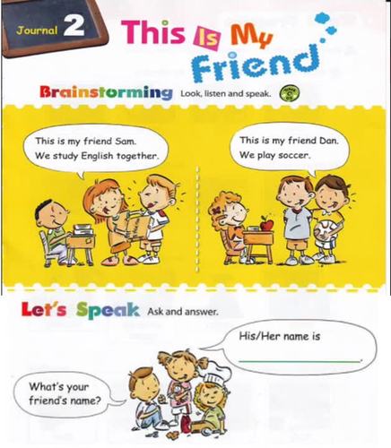 INTRODUCING YOUR FRIEND TO OTHERS: THIS IS MY FRIEND by Maria Shreen ...