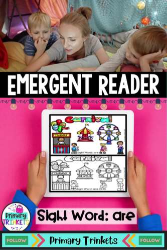 "ARE" Emergent Readers Book by Primary Trinkets | TPT