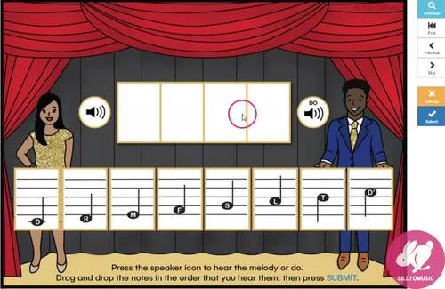 Music BOOM cards: What's That Solfege? C Major Scale - Digital Game