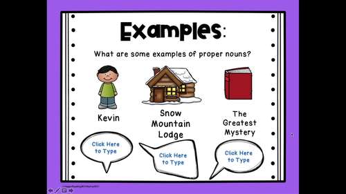 Common and Proper Nouns | PowerPoint | Google Classroom | Worksheets