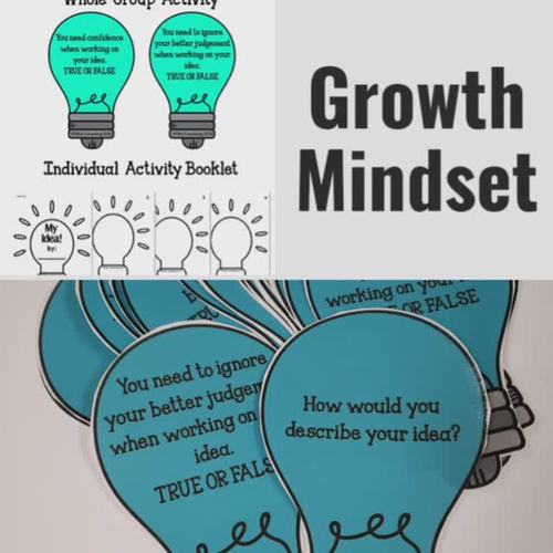 Growth Mindset - What Will You Do With An Idea? Companion Lesson