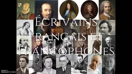 French Writers Literature Literary Genre Comprehensible Input ...