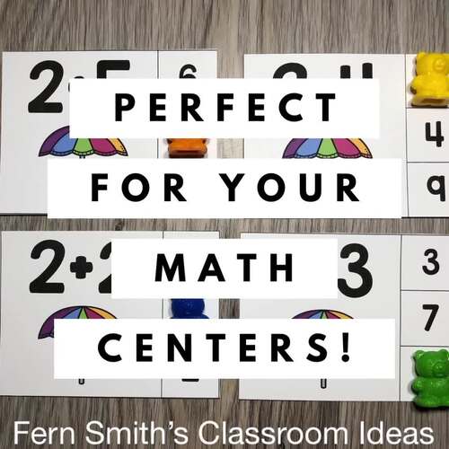 Addition Clip Cards Dollar Deal by Fern Smith's Classroom Ideas | TPT