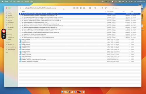Algebra 1 Differentiated Curriculum - Notes, Worksheets, Warm Ups ...