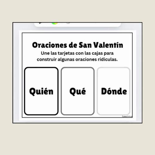 Spanish February - Valentine's Day Sentence Scrambler, Syntax & Grammar ...