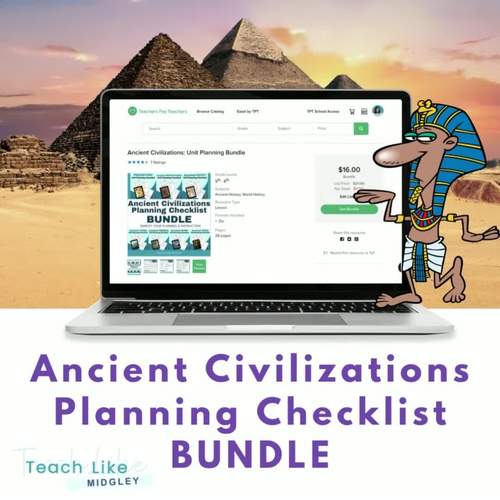 Ancient Civilizations: Unit Planning Bundle by Teach Like Midgley