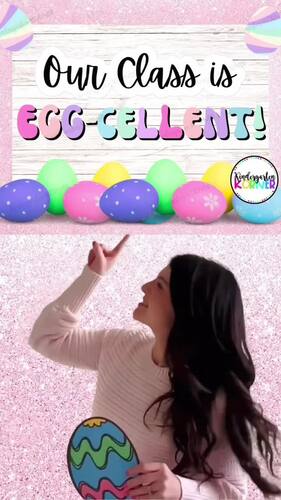 April Family Homework EGG-cellent Spring Bulletin Board Kindergarten, 1st