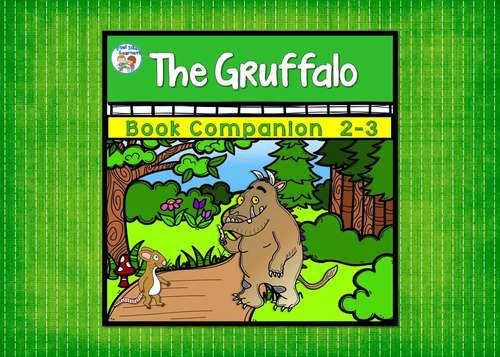 The Gruffalo Book Study Unit Activities for 2nd & 3rd Grade | No Prep ...