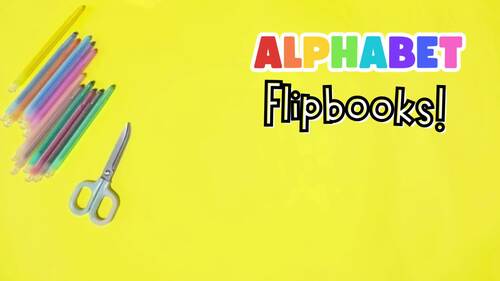 Alphabet Flipbooks | Alphabet Mini Books for Beginning Sounds by Kids ...