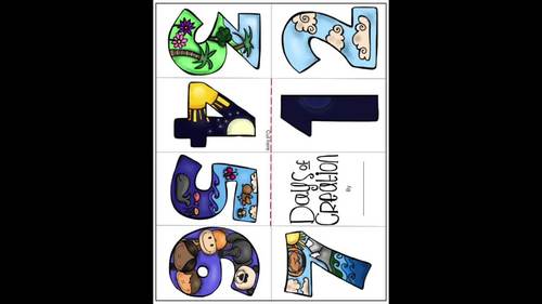 Earth Day Bible Creation Story Bible Study for Kids | Spring Bible Lessons