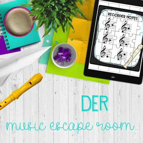 Recorder Music Escape Room by Aileen Miracle | Teachers Pay Teachers