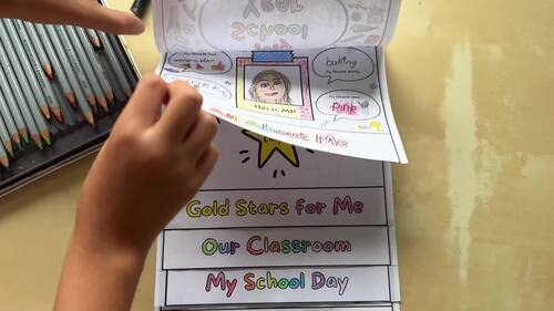 Back to School Flip Book | Beginning of the Year Printable Activity