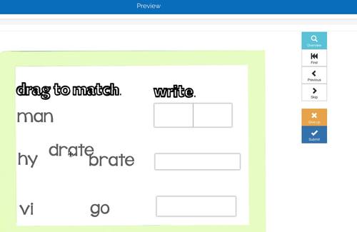 Building 2-syllable words open v-e closed aligns with substep 5.2