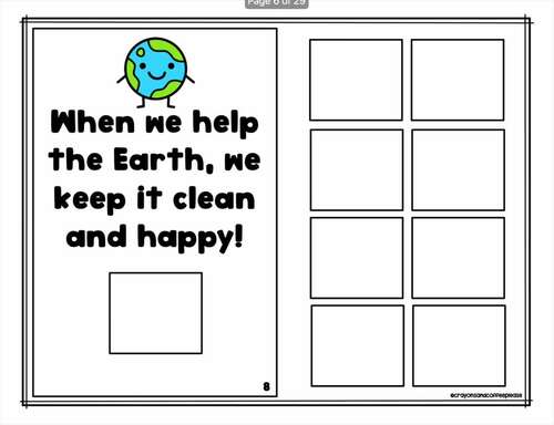Earth Day Activities Adapted Book and Bulletin Board Display | TPT