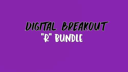Digital Escape - R Sound Bundle (Google Slides) by Speech Time Fun