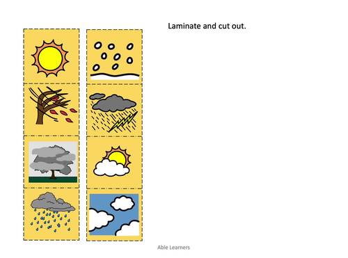 The Seasons and the Weather (Interactive Morning Work and Printables)