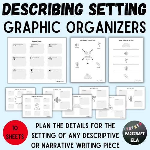 Create the Setting (Narrative Craft and Process Graphic Organizers ...
