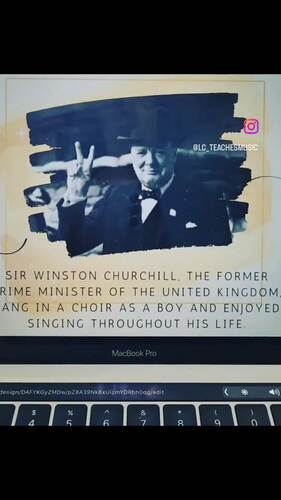 Bulletin Board: Famous People Who Sang in a Choir by LCsings | TPT