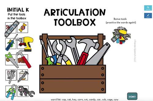 Articulation Toolbox BOOM Cards: BUNDLE for speech therapy by Panda Speech