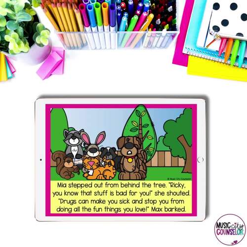 Drug Prevention Lesson, Personal Safety, Peer Pressure, & Dangers of Drugs