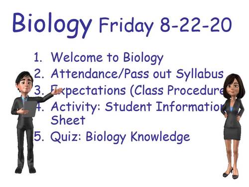 Introduction to Biology Powerpoint by 21st Century Science | TPT