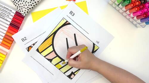 Pumpkin Collaborative Coloring Poster, Fall Art Project, Thanksgiving ...