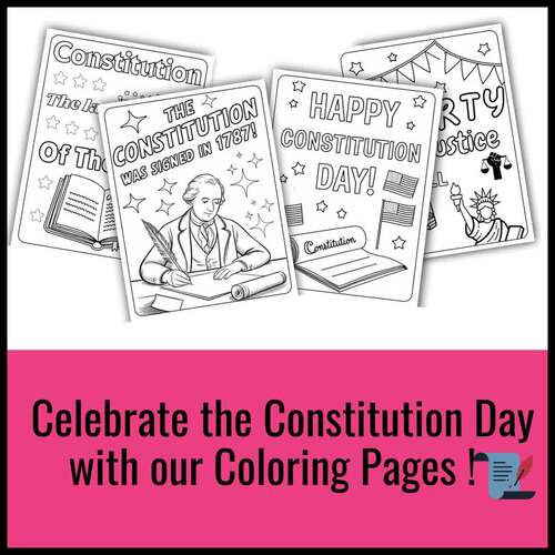 Constitution Day Coloring Pages Sheets Activities For Kindergarten ...