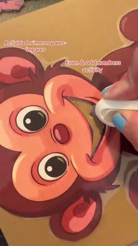 Actividades de números pares e impares/Even and odd number activities